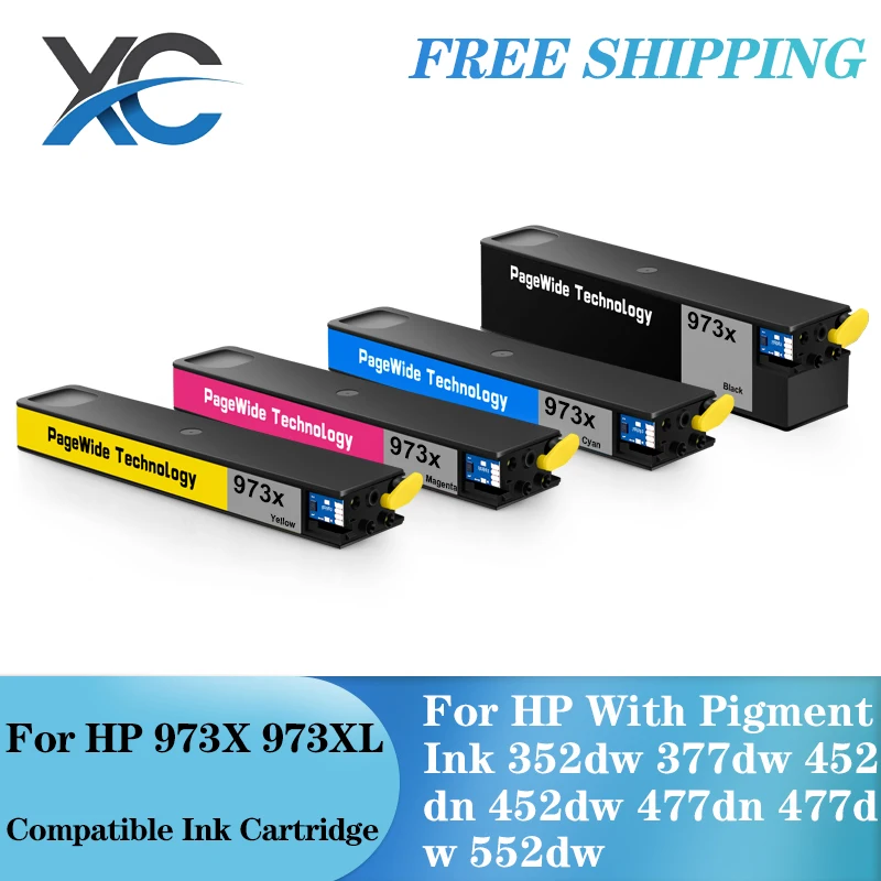 Compatible-for-HP-973-973X-973XL-Compatible-Ink-Cartridge-With-Pigment ...