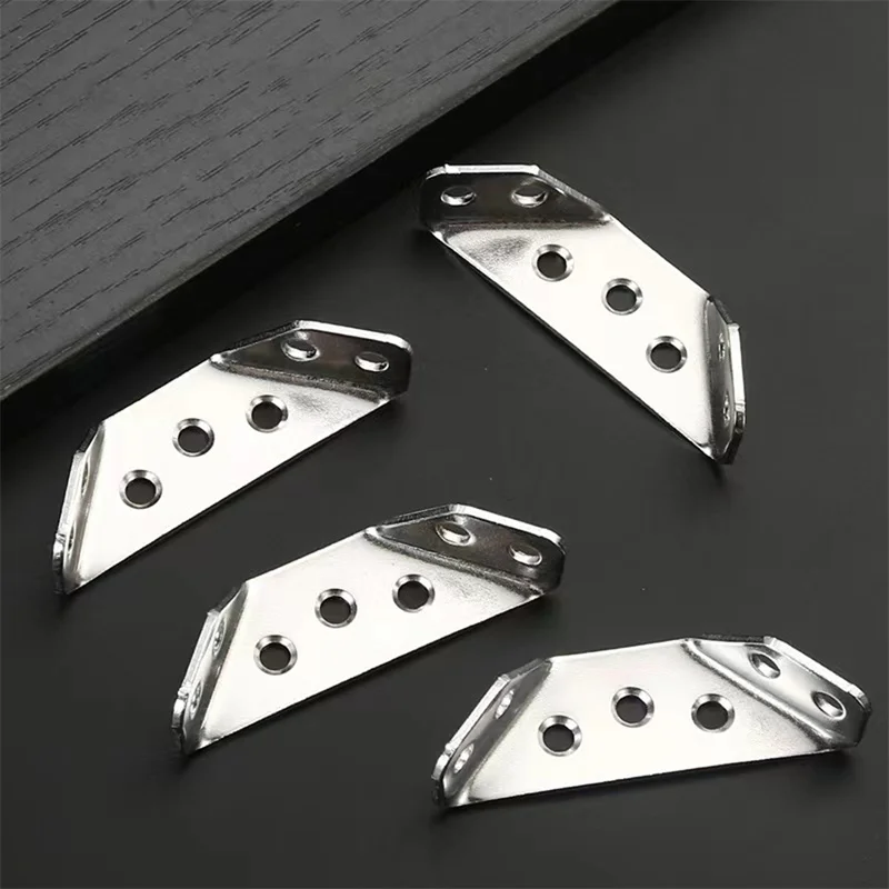 Shelf-Bracket-Connection-Corner-Trapezoid-Stainless-Steel-Iron-Screws ...