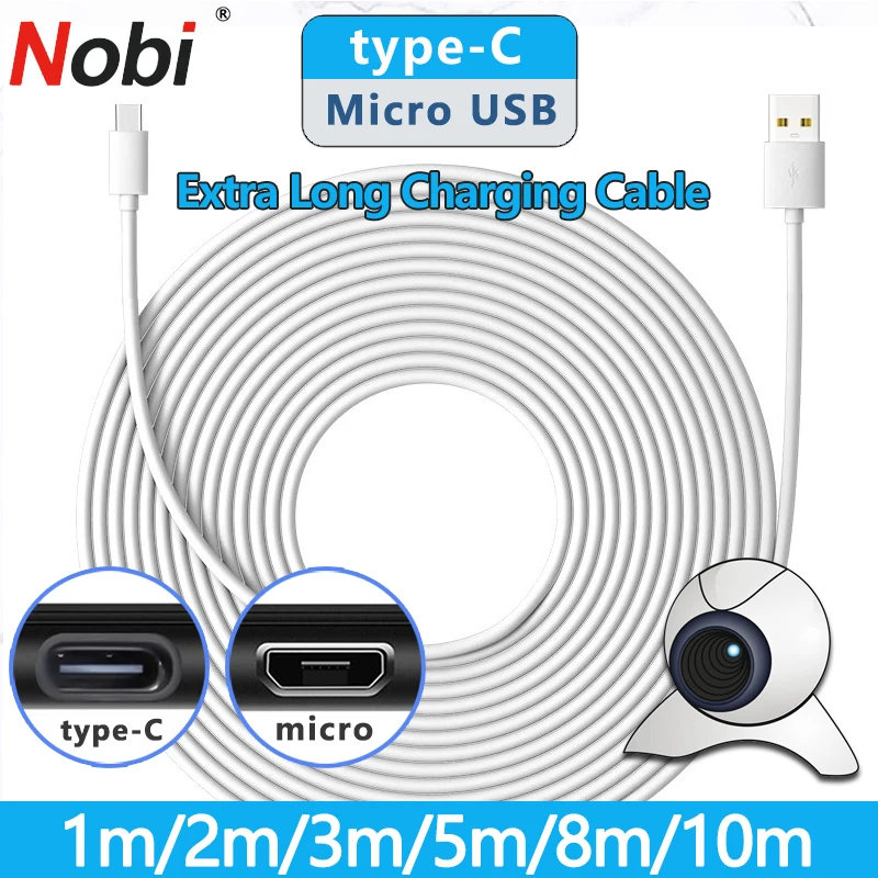 10m-8m-5m-3m-Super-Long-USB-Type-C-Extension-Charging-Cable-Charger ...