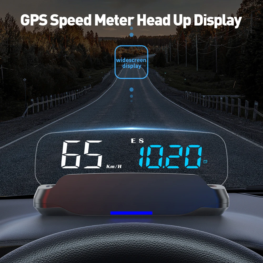 HUD-Head-Up-Display-Car-Digital-Speed-Meter-Car-Speedometer-Gauges-On ...