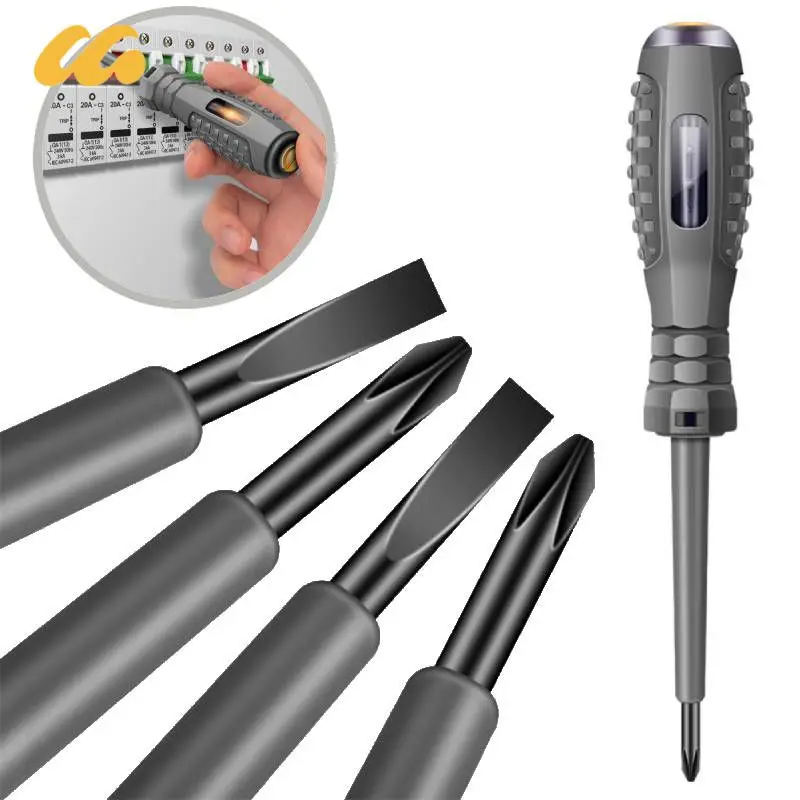 Electric-Voltage-Tester-Pen-Non-contact-Induction-Digital-Power ...