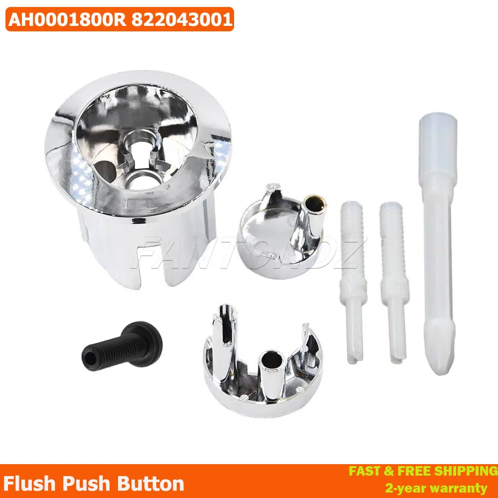 Kompatibel mit ROCA Cistern D2D Dual Flush Push Button Half Moon New ...