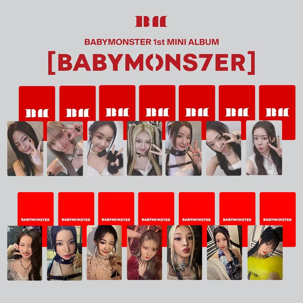 7pcs-set-KPOP-Babymonster-Photocard-RUKA-PHARITA-ASA-Small-Cards-AHYEON ...