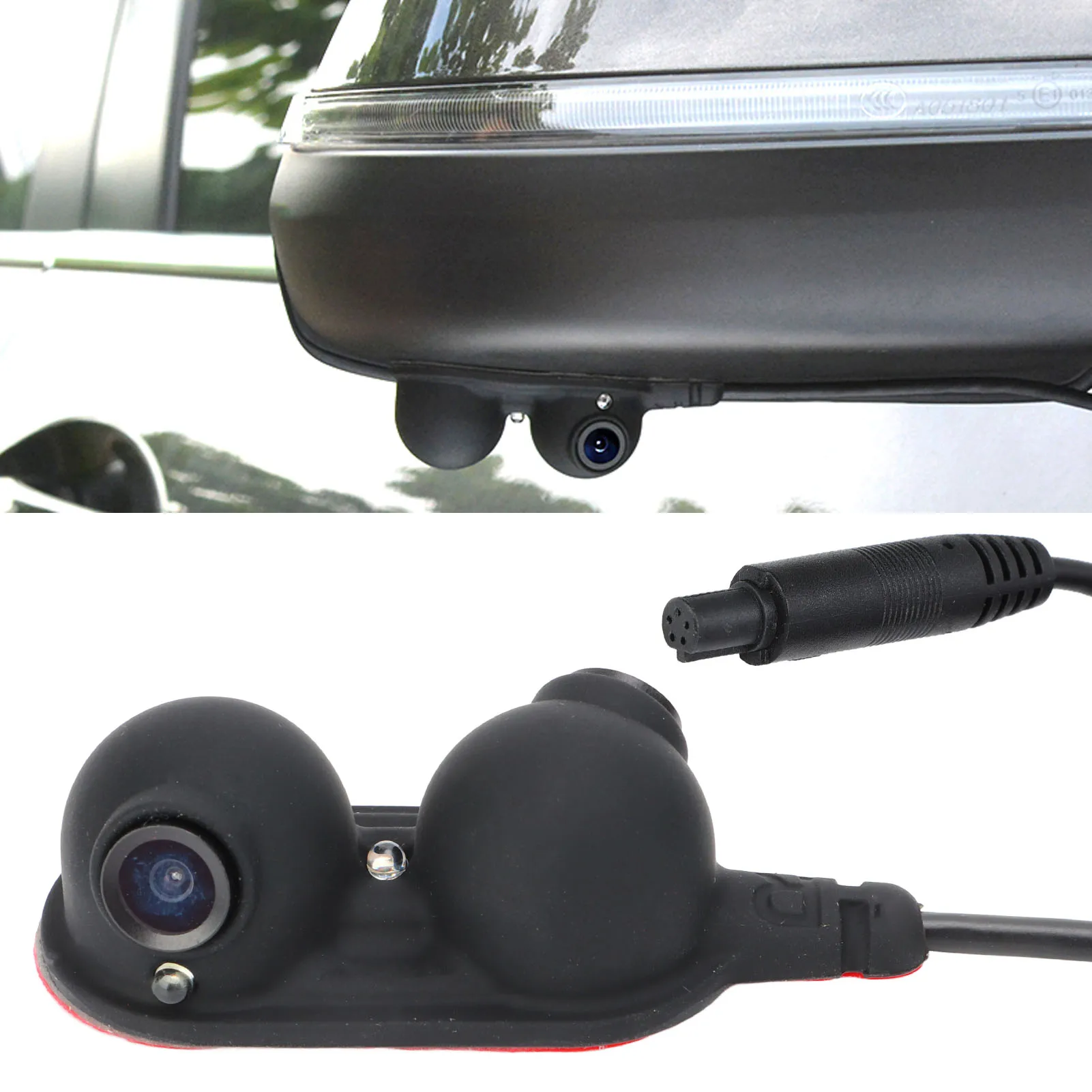 Car Side View Camera Blind Spot Camera IP68 Waterproof Front Rear View ...
