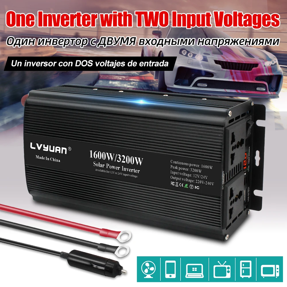 Inverter-1600W-3200W-Dc-12V-24V-48V-60V-60V-72V-Automatic-Recognition ...