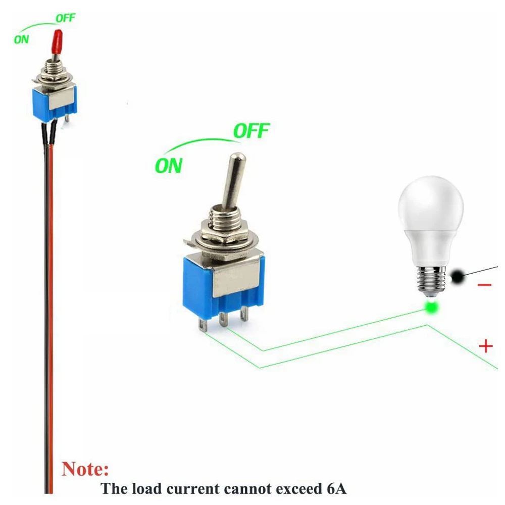 3 Pin Toggle Switch Wiring