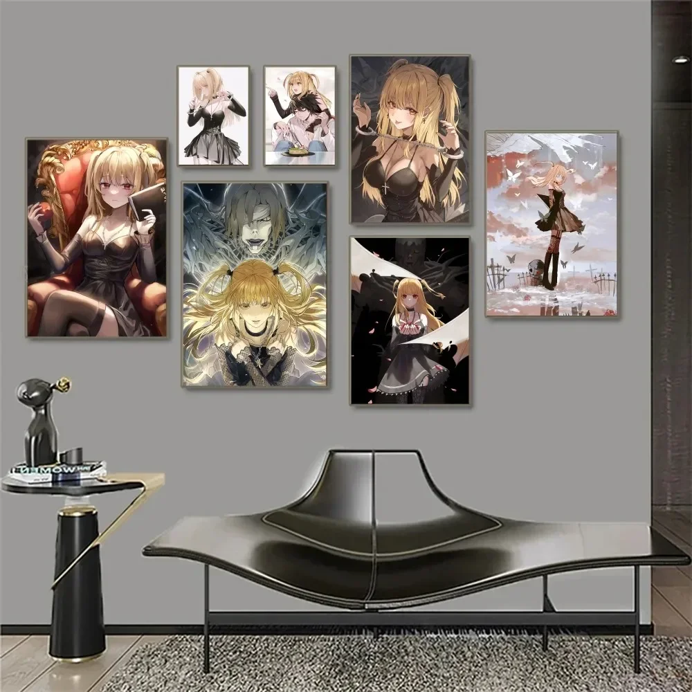 1pc-Death-Note-Misa-Amane-Anime-Poster-Stickers-Art-Wall-Murals-Decor ...
