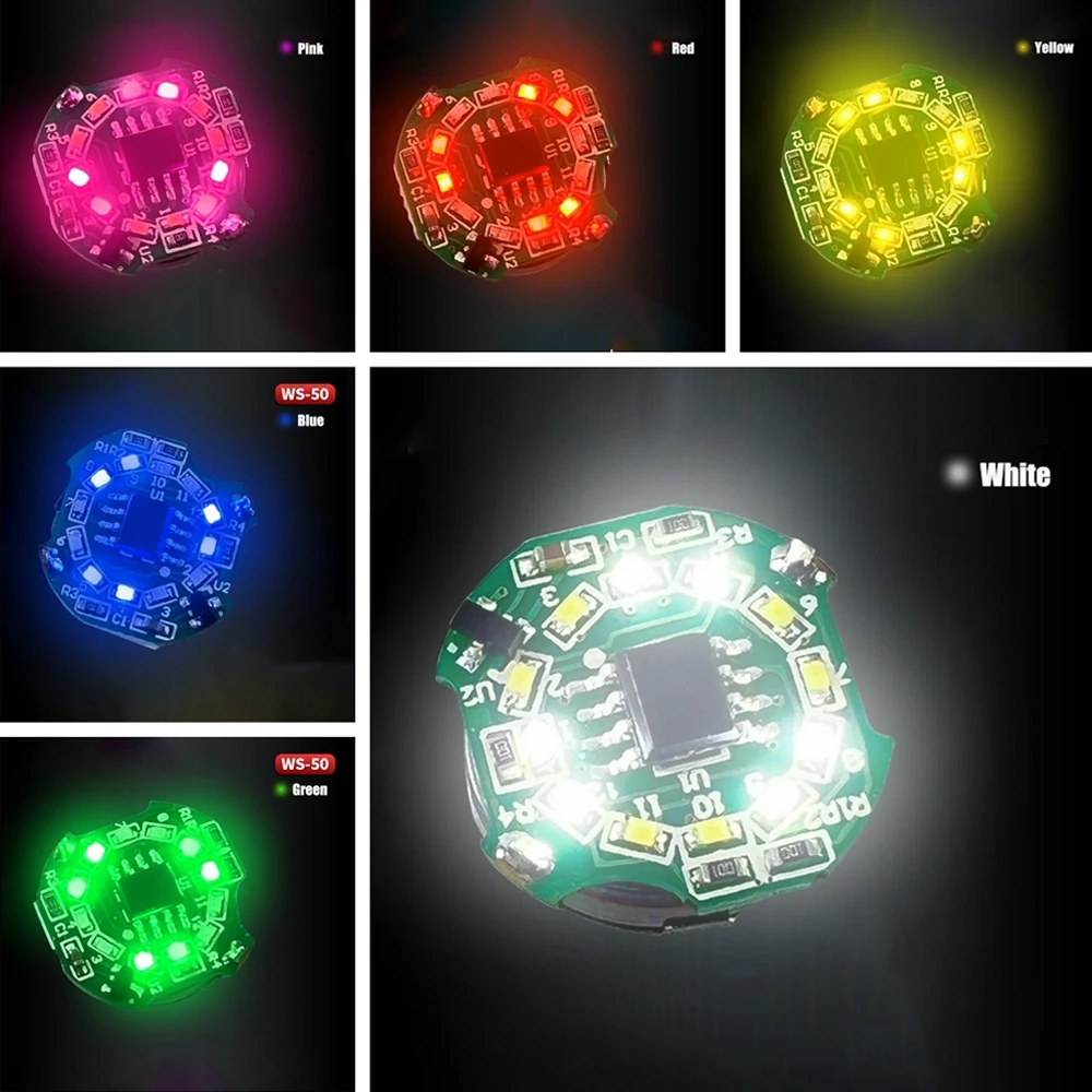 1Pc DIY Model LED Light Magnetic Control Switch Lighting Chip Model Toy ...