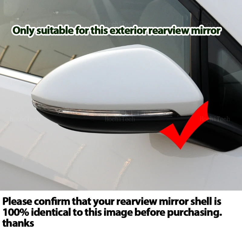 Carbon Fiber Look Black Horn Shape Side Wing Mirror Cover for Volkswagen VW Golf 7 MK7 MK7.5 GTI R GTE GTD 13 20 Replacement AliExpress