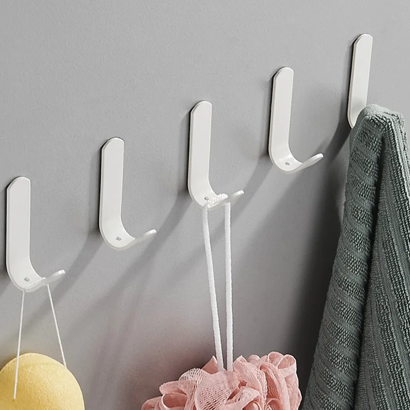 Multi-purpose Wall Organizer Hook Behind-door Key Cloth Hanger Hook ...