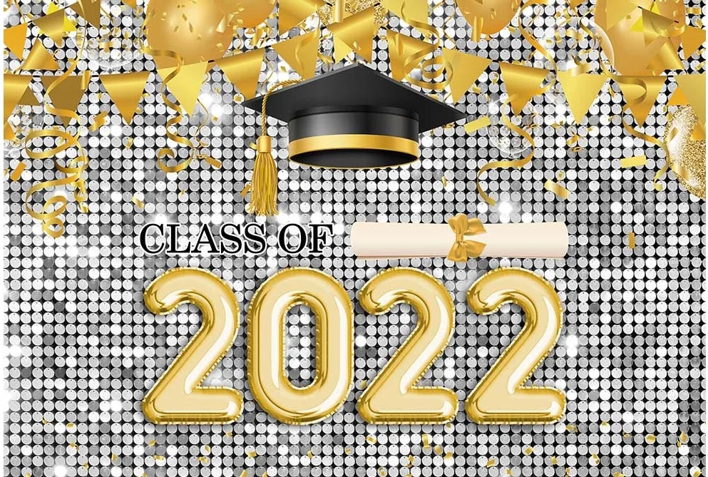 Black Graduation Background 2022
