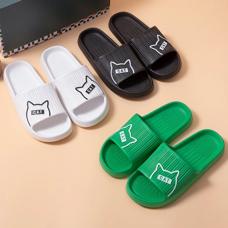 Summer Indoor House Slippers Women Men Home Bathroom Sandals Ladies ...