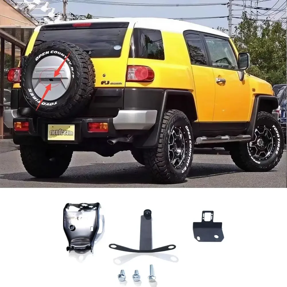 Spare Tire Center Hole Camera Mount for Toyota 2007-2022 Fj Cruiser ...