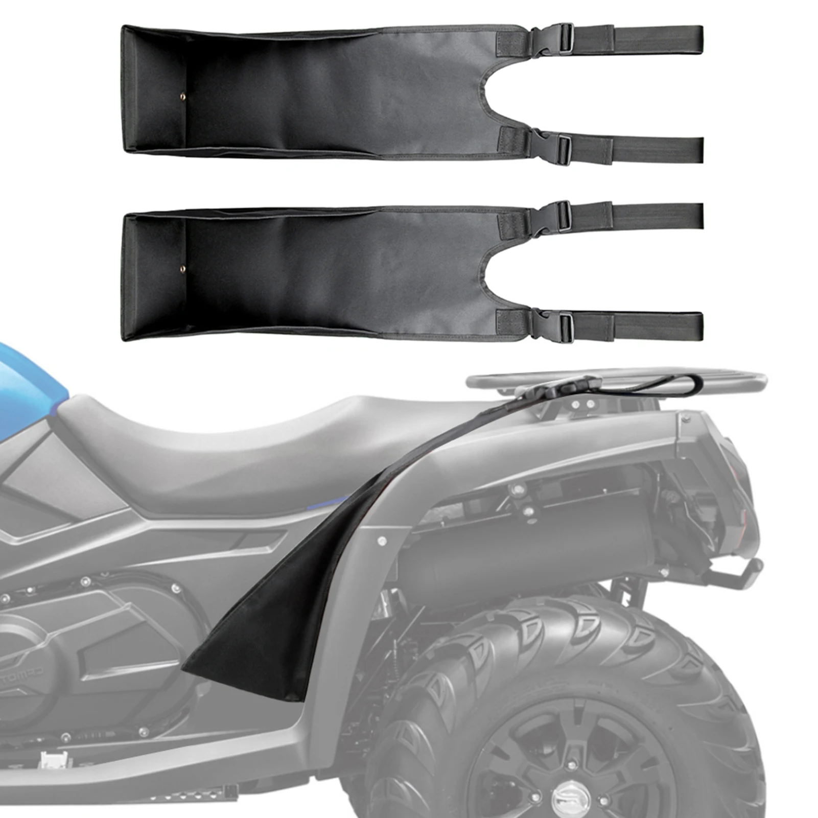 2pcs-ATV-Rear-Passenger-Foot-Pegs-Adjustable-Foldable-Wear-resistant ...