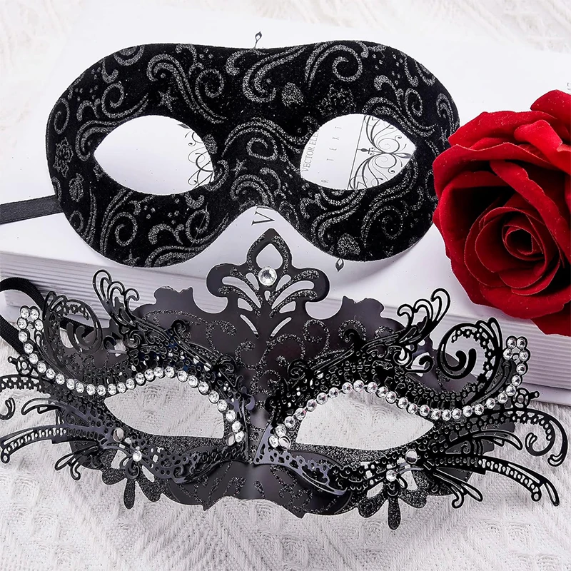 metal-diamond-encrusted-tail-mask-masquerade-party-high-end-charming ...