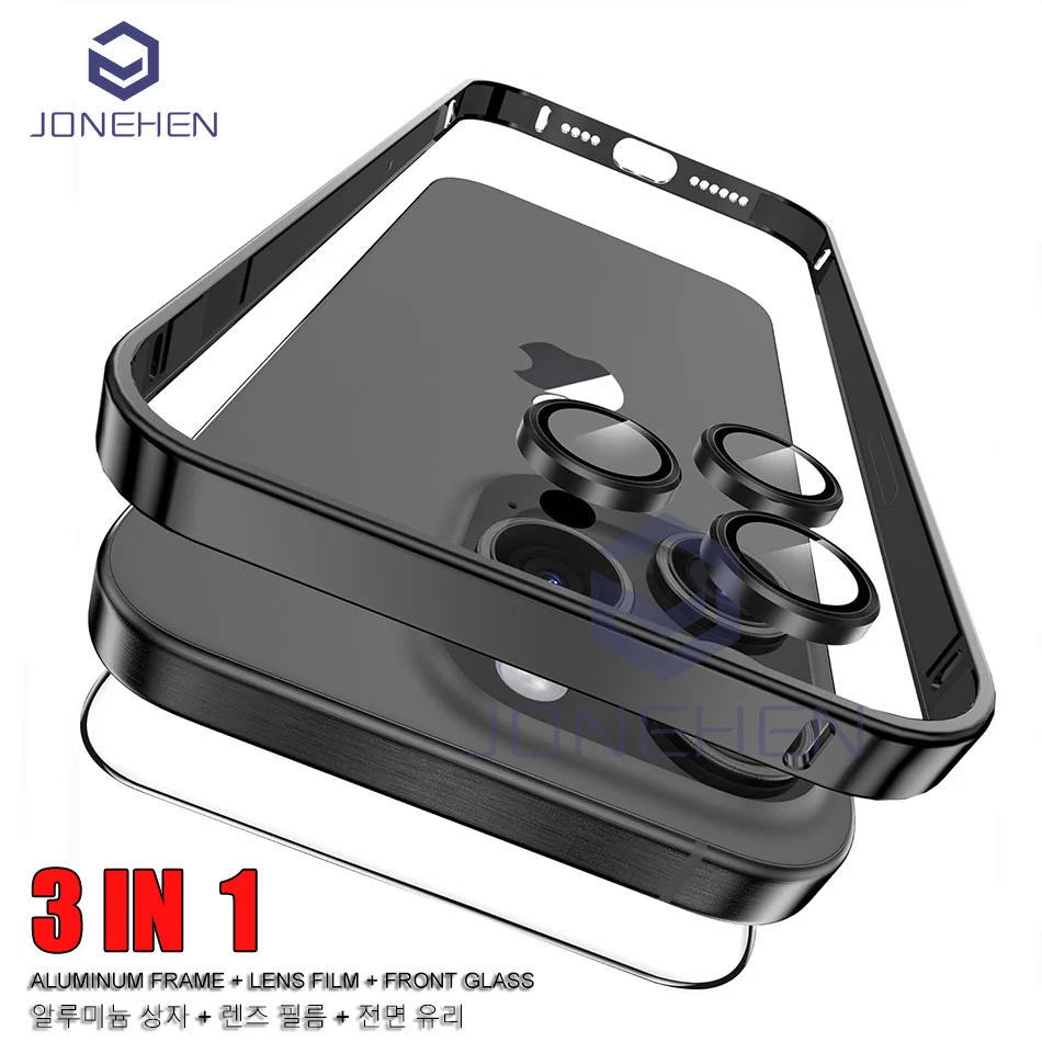 Luxury-Light-Aluminum-Metal-Frame-For-iPhone-12-13-14-Plus-15-16-Pro ...