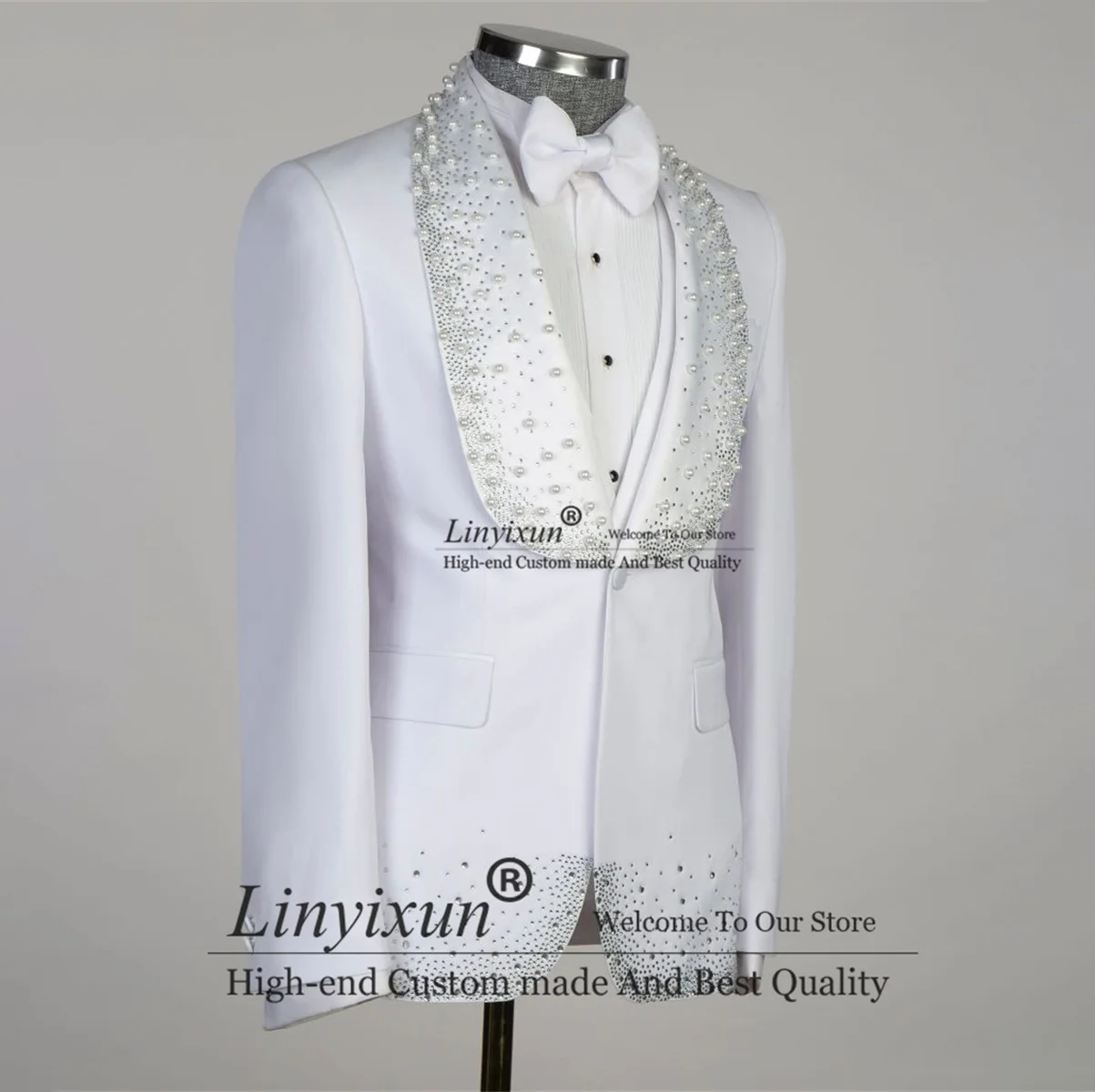 Luxury-Beaded-Pearl-Tuxedo-For-Groom-Wedding-Men-Suits-3-Pieces-Sets ...