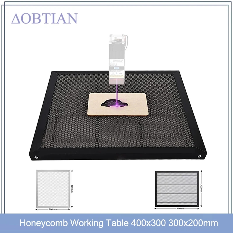 Honeycomb-Working-Table-400x300-300x200mm-Size-Board-Platform-Laser ...