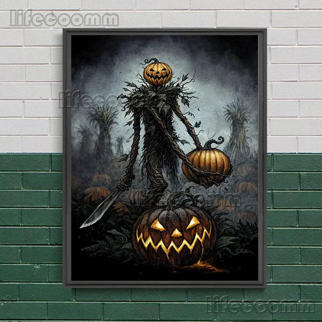 Pochoirs De Sculpture De Citrouille De Faucheuse