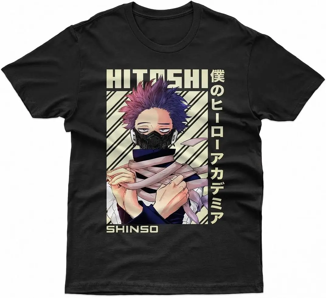 Men-s-Hitoshi-Shinso-Shirt-Shirt-Boku-No-Hero-T-Shirt-Bnha-Mha-Gift-Art ...