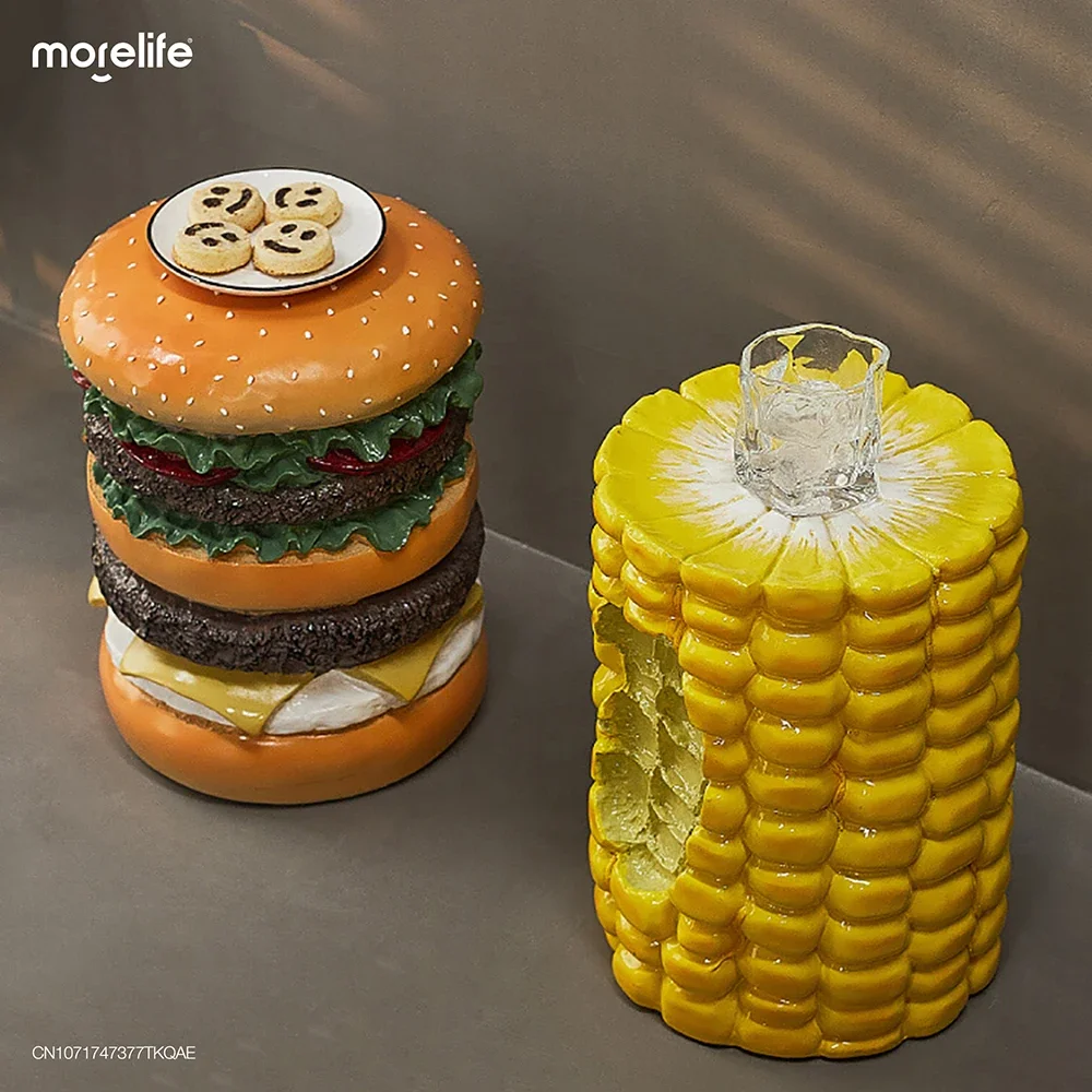 Nordic-Modern-Resin-Corn-Stool-Hamburger-Stool-Cheese-Side-Table ...