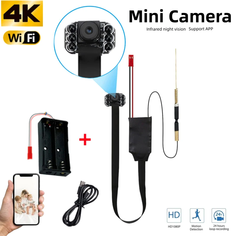 Mini-WiFi-Camera-4K-1080P-HD-Wireless-Security-Camera-Security ...
