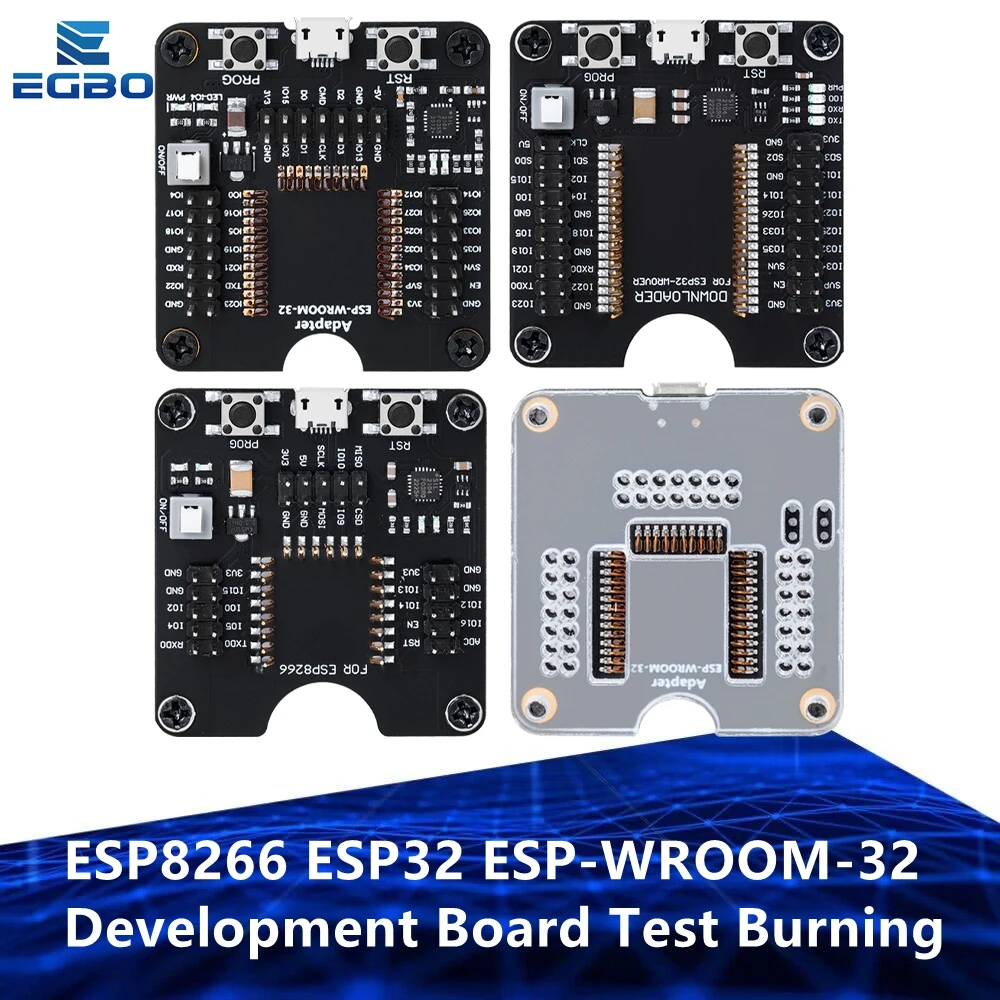 Esp8266 Esp32 Esp Wroom 32 Development Board Test Burning Fixture Tool Downloader For Esp 12f