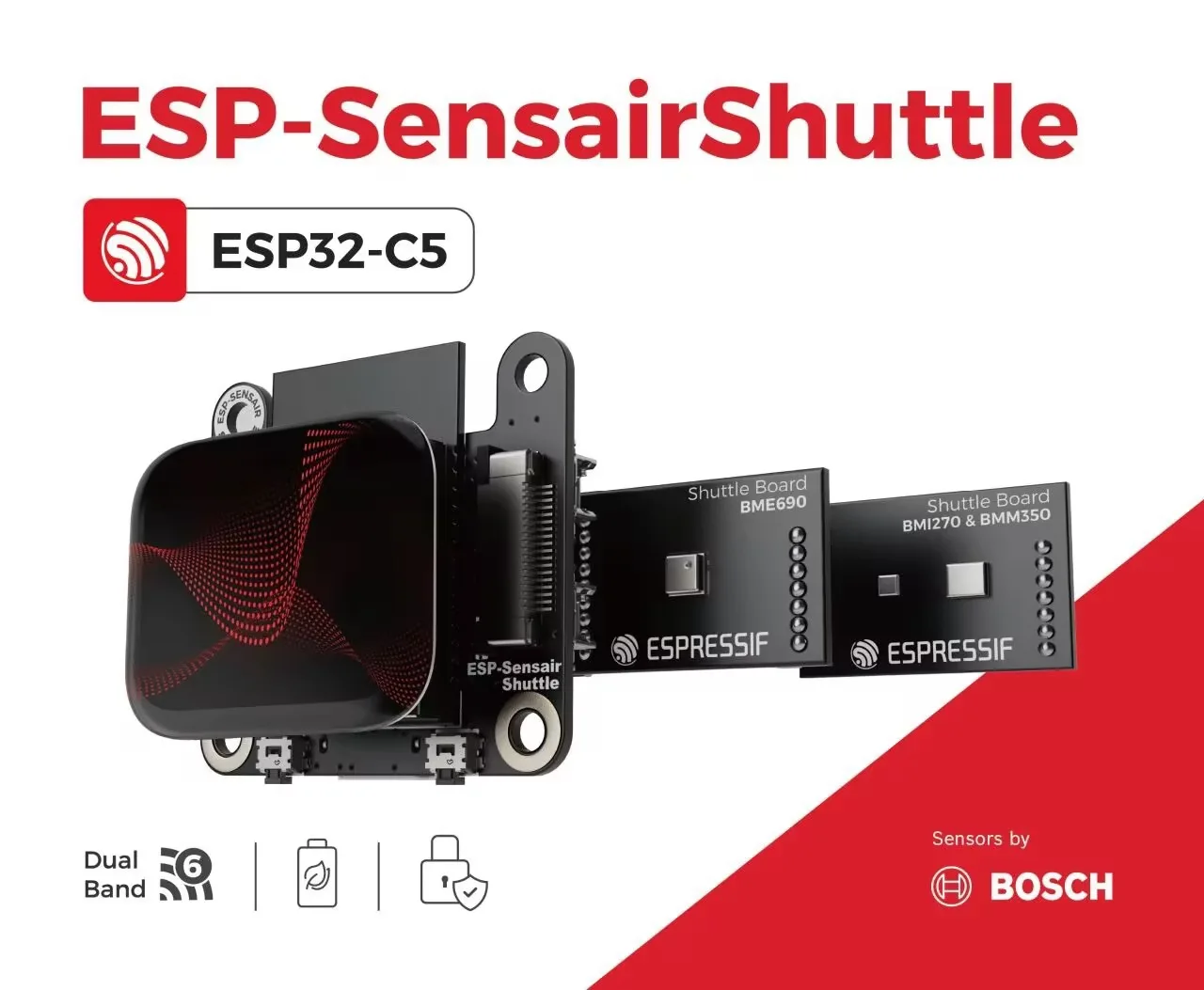 ESP-SensairShuttle Espressif Systems AIoT Smart Sensor Kit - AliExpress 502