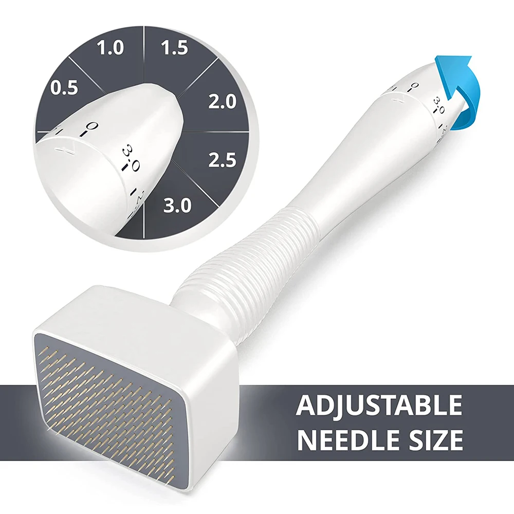 DRS-140A-Derma-Stamp-Adjustable-Needle-Length-Microneedle-Real-Needle ...