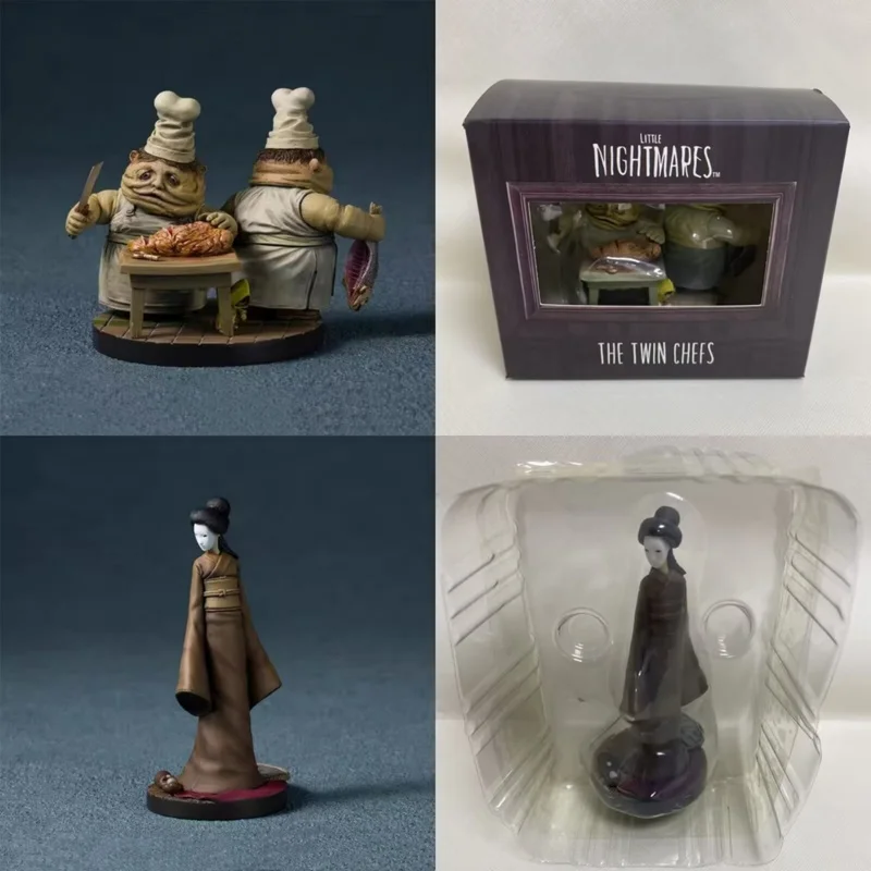 New Little Nightmares The Lady&The Twin Chefs Model Statue Action ...