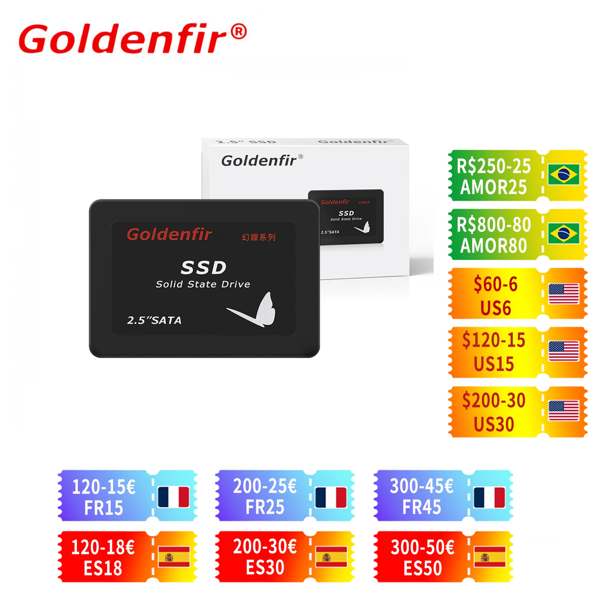 Goldenfir Ssd 128gb 256gb 512gb Hard Disk Faster Then Hdd Hd For ...