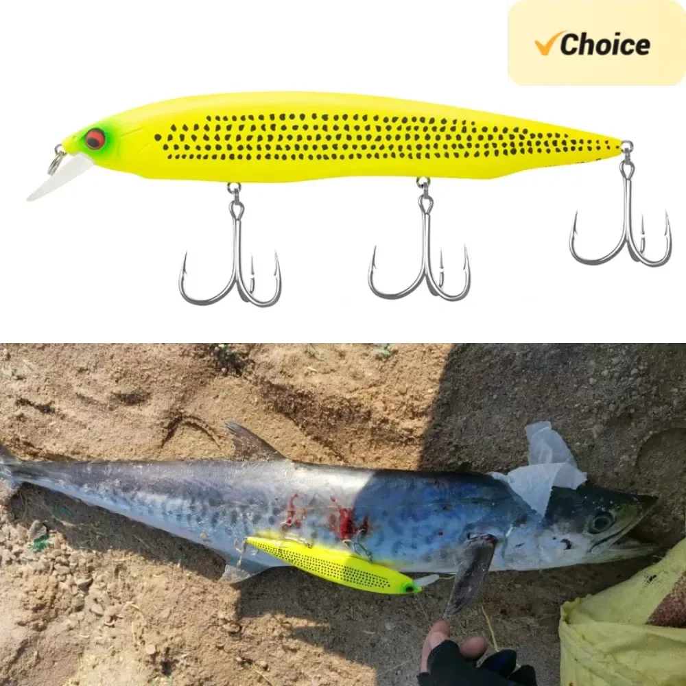 TSUYOKI-Barracuda-Lures-160mm-30g-Minnow-Wobbler-Kanata-160F-Saltwater ...