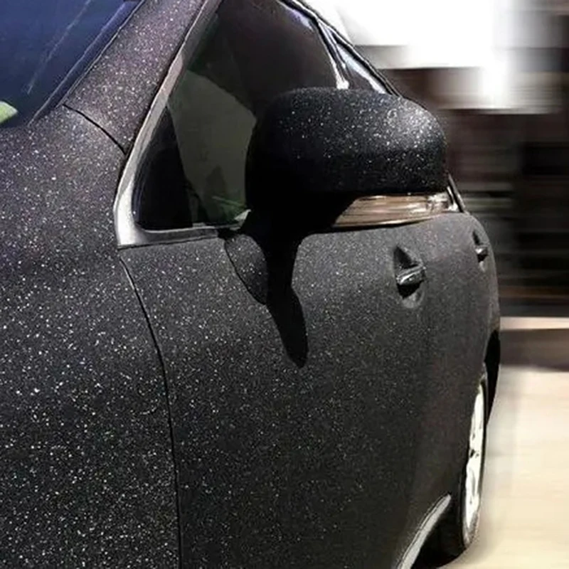 Car-Decoration-Full-Body-Matte-Flash-Point-Black-Color-Changing-Film ...