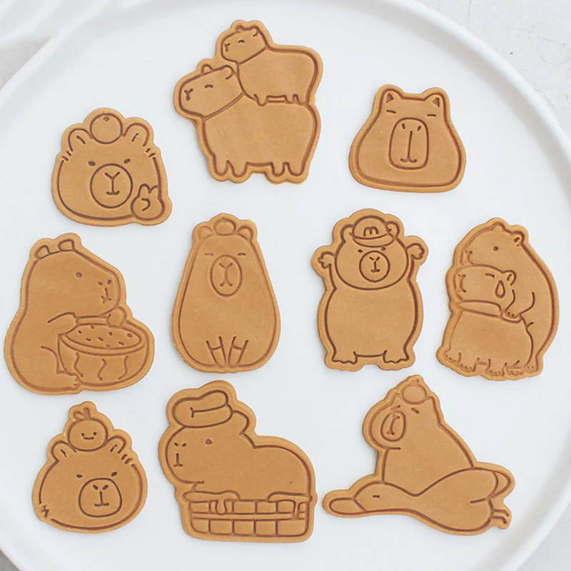 Cartoon-Capybara-Shaped-Cookie-Cutter-Cute-Animal-Fondant-Biscuit-Mold ...