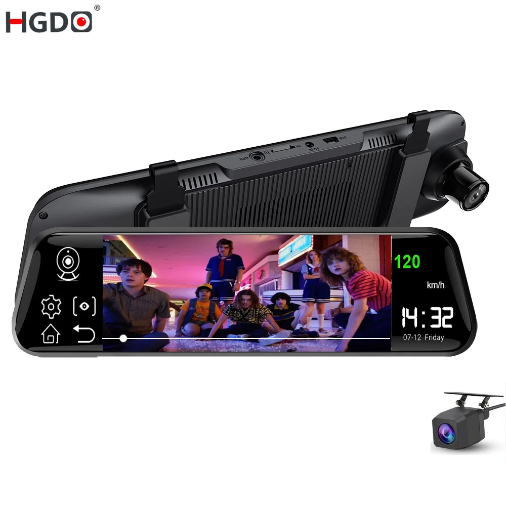 HGDO-10-4G-Android-Dash-Cam-with-SIM-Slot-Rear-View-Mirror-FHD-1080P ...