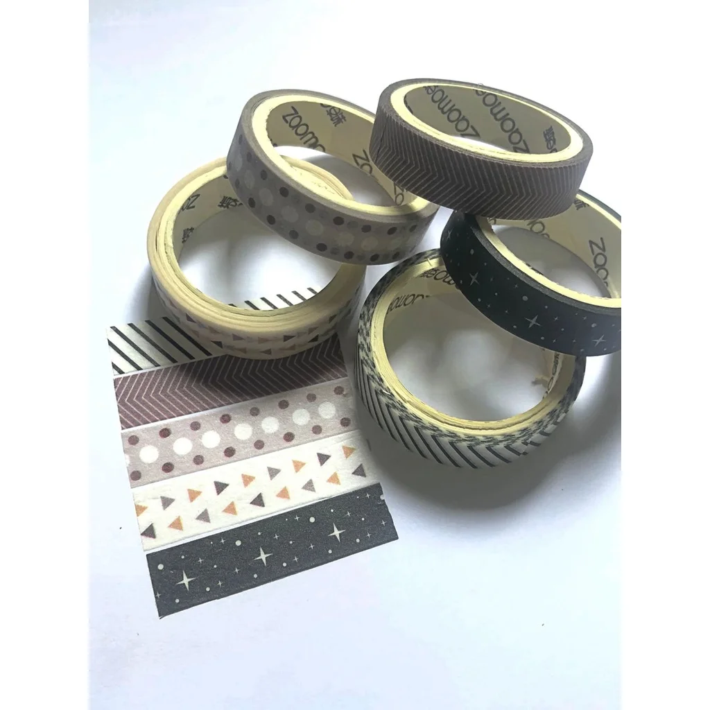 JD-21-Washi-Tape-Adhesive-Tape-Black-white-gray-1-unit.jpg