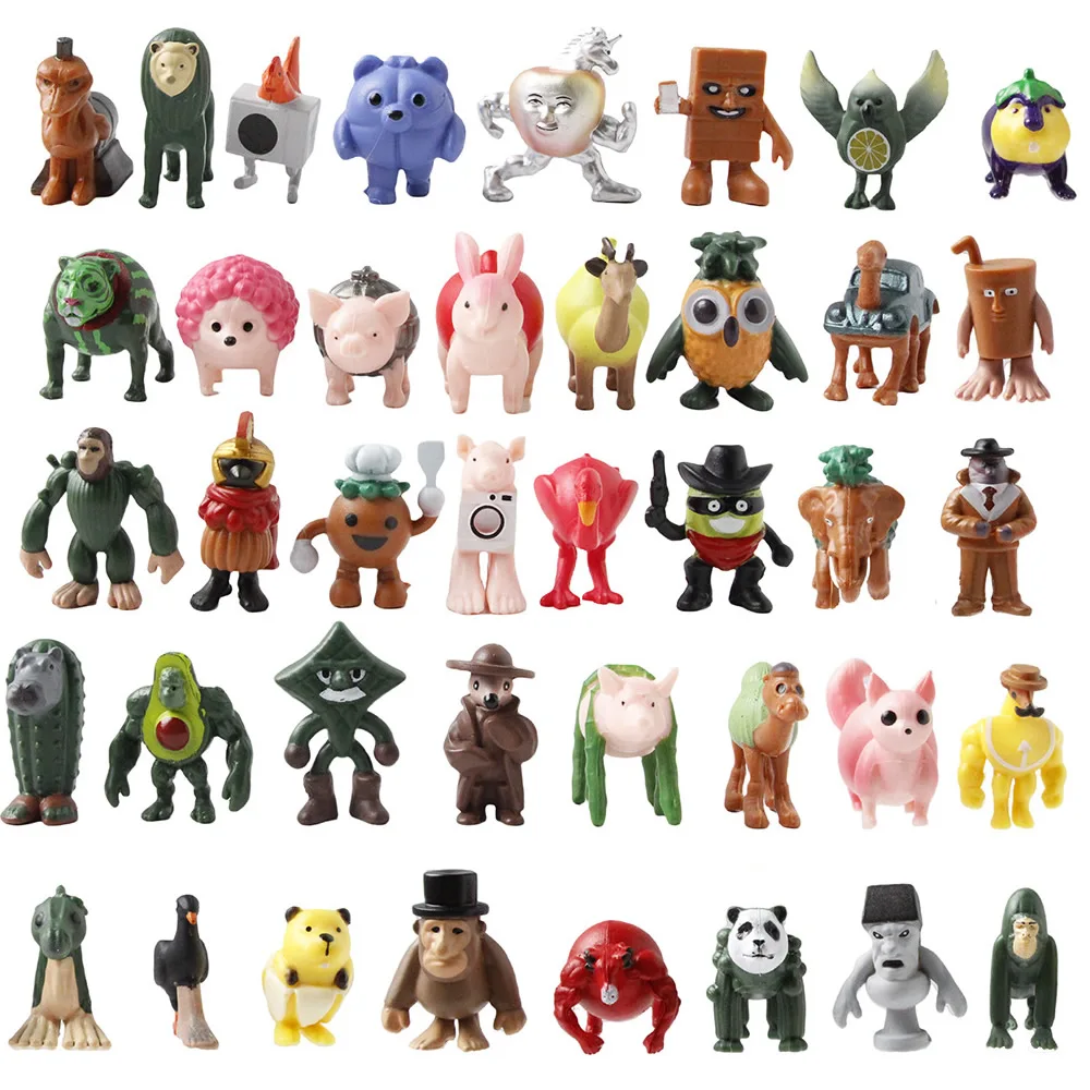 24Pcs Tung Tung Sahur Figure Dolls Italian Brainrot Model Collection ...