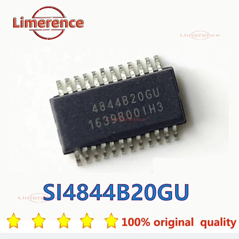 1-Piece-SI4820-A10-CUR-SI4844-B20-GUR-SI4820A10CU-SI4844B20GU-SSOP-24 ...