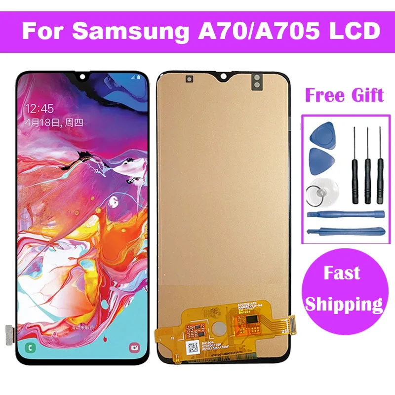 Tft For Samsung Galaxy A70 A705 A705f Sm-a705f Lcd Screen Display + Touch Screen Digitizer ...