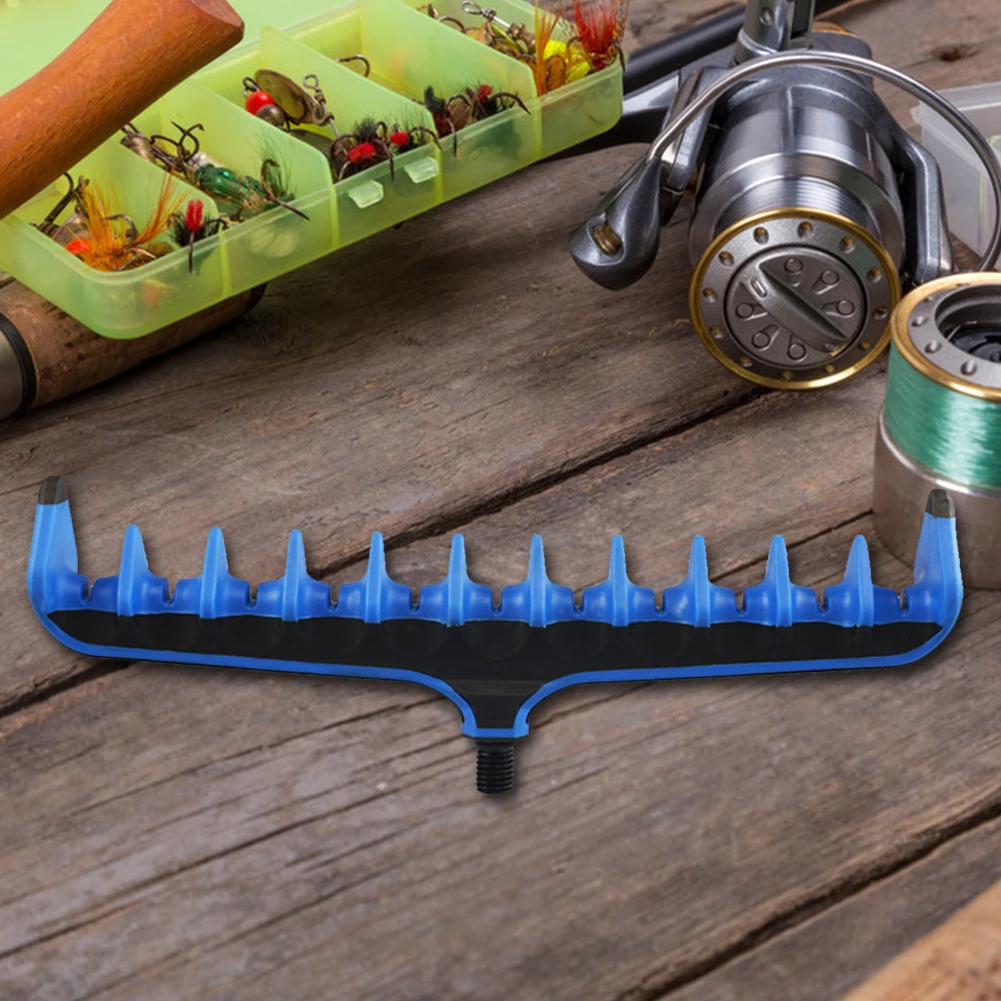 11-Holes-Fishing-Rod-Storage-Holder-Universal-Feeder-Pod-Stand-Holder ...