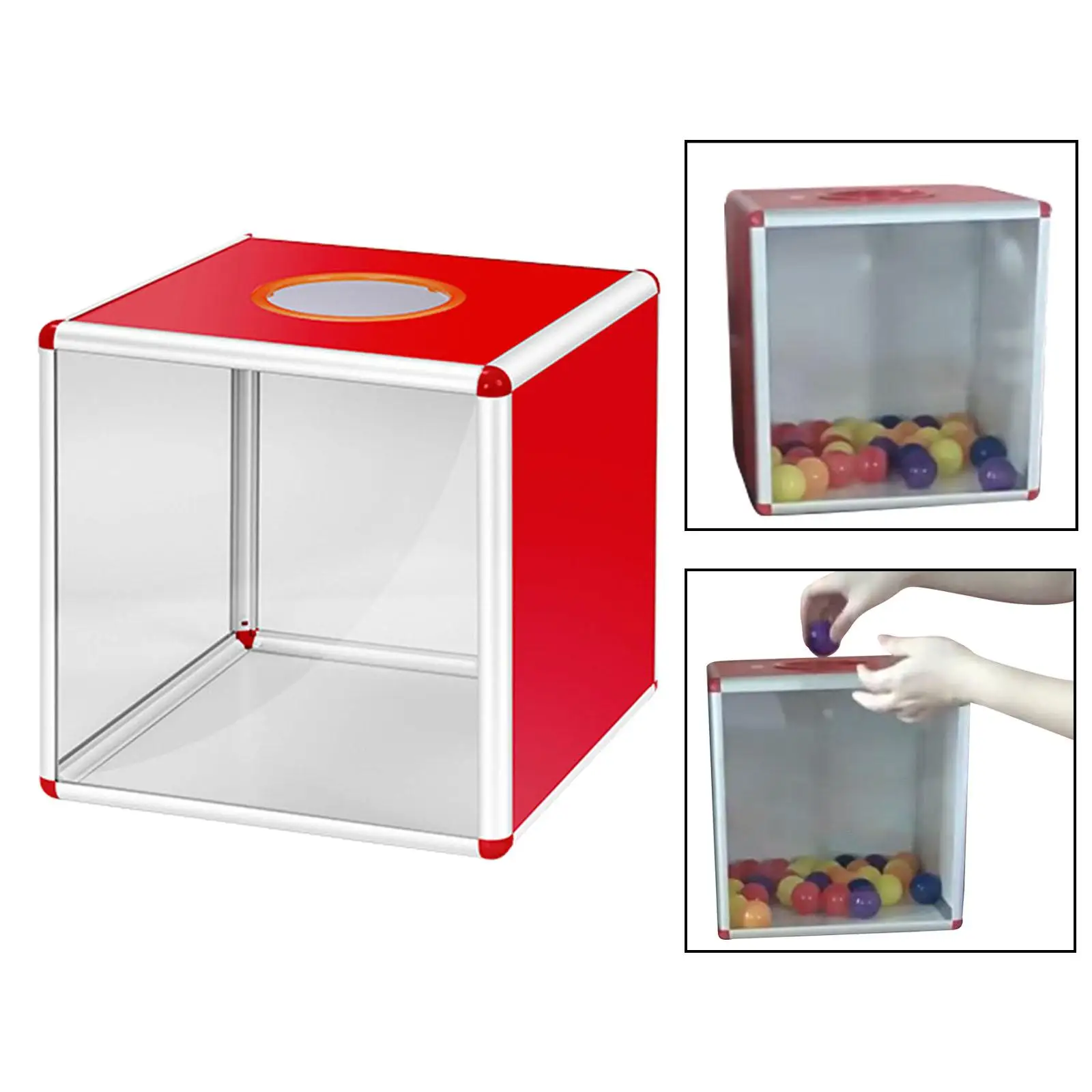 Raffle-Case-Large-Capacity-Lottery-Box-Multifunctional-Comment-Box-Card ...