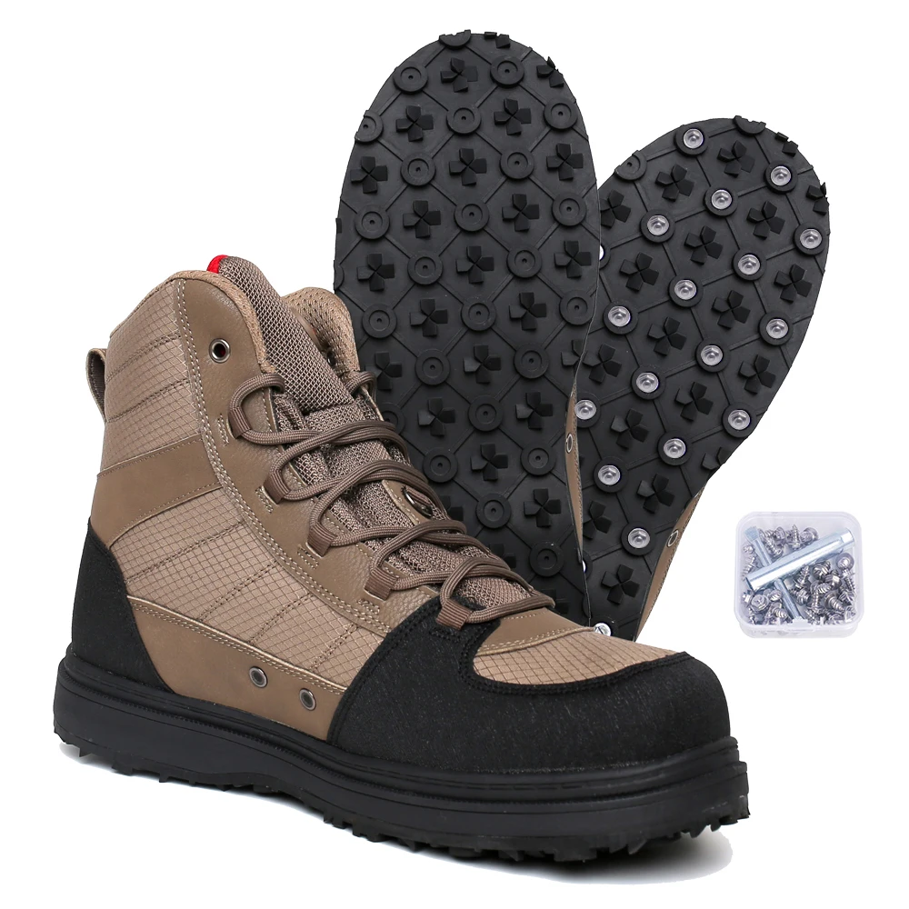 Men-s-Fishing-Wading-Boots-Rubber-Sole-Lightweight-Anti-Slip-Hunting ...