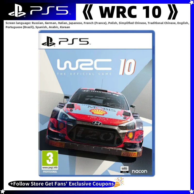Sony-Playstation-5-PS5-Game-CD-NEW-WRC-10-FIA-World-100-Official ...