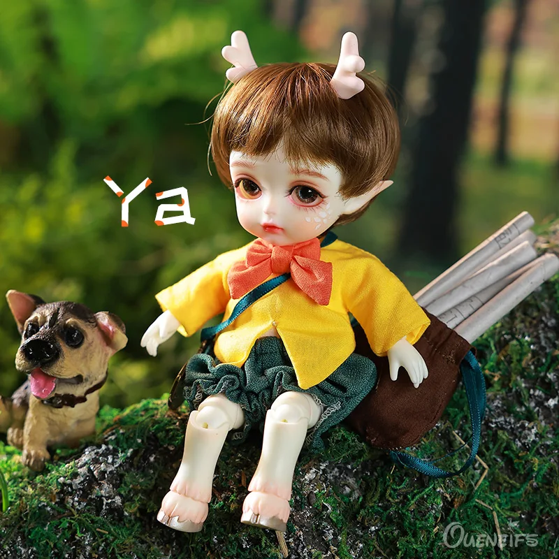 Ya 1/8 BJD Doll Forest Fantasy Deer Feet And Deer Head Resin Toys High ...