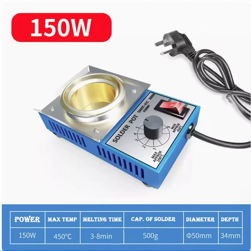 Soldering-station-adjustable-temperature-soldering-pot-150w-300w ...