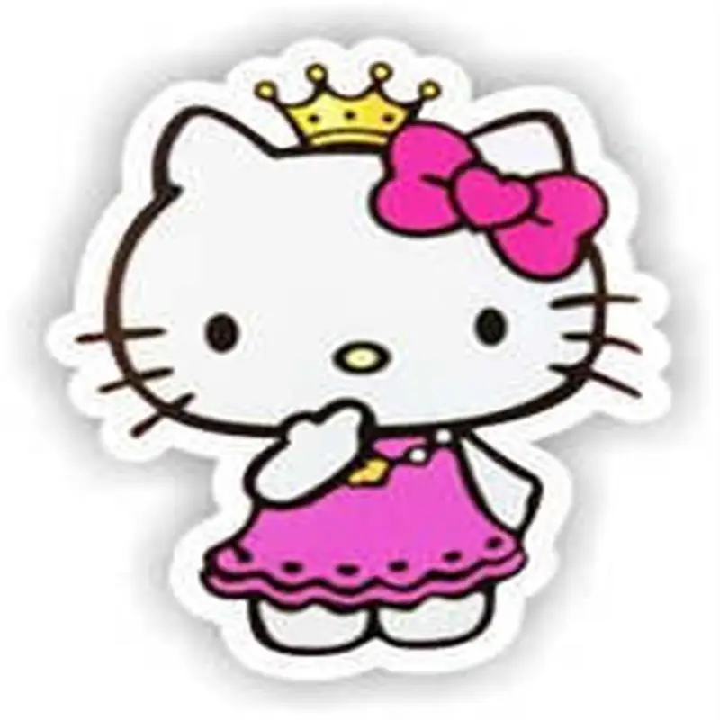 Hello Kitty With Crown