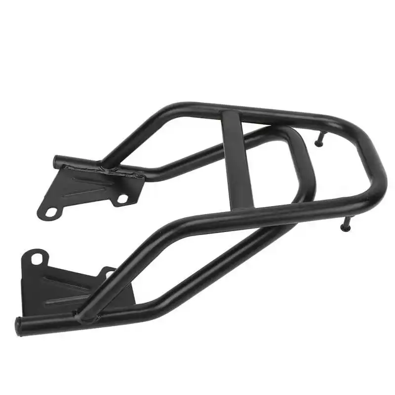 Topcase Carrier Motorcycle Luggage Rack Iron Handrail Sturdy Black Anti ...