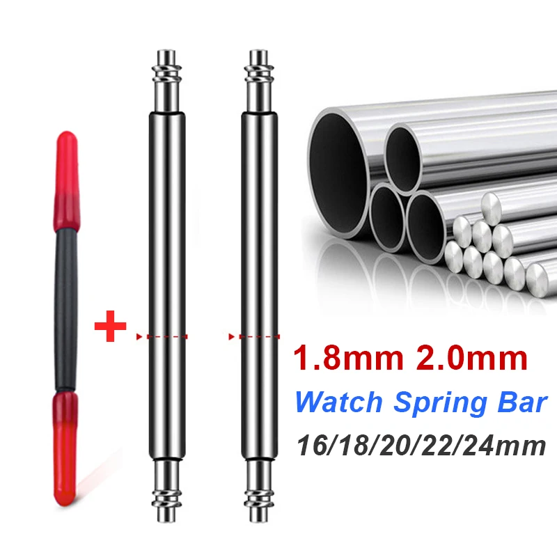 1-8-2-0mm-Diameter-Stainless-Steel-Watch-Spring-Bars-15pcs-20pcs ...