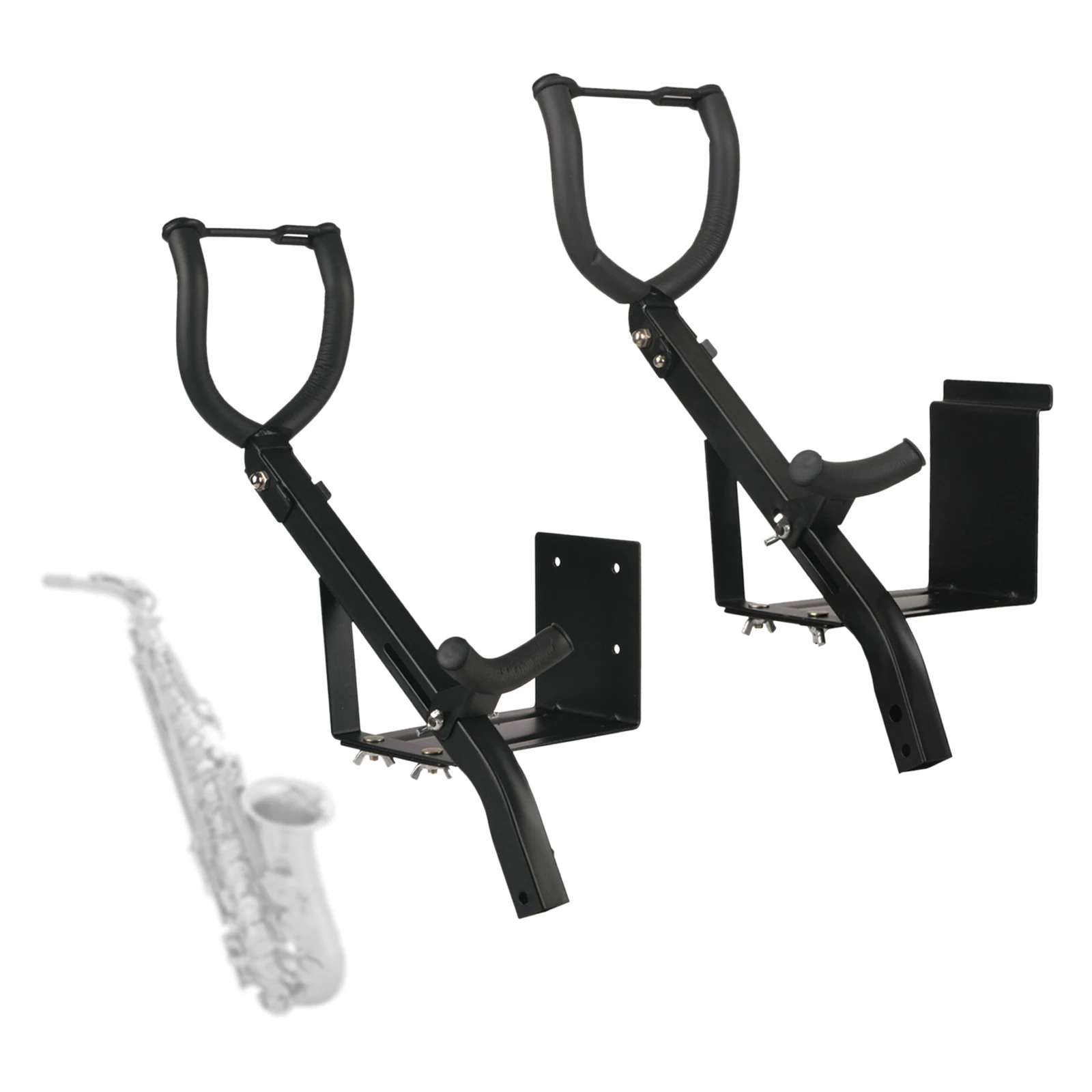Alto Saxophone Stand Wall Mounted Tenor Saxophone Holder Sax Studio ...