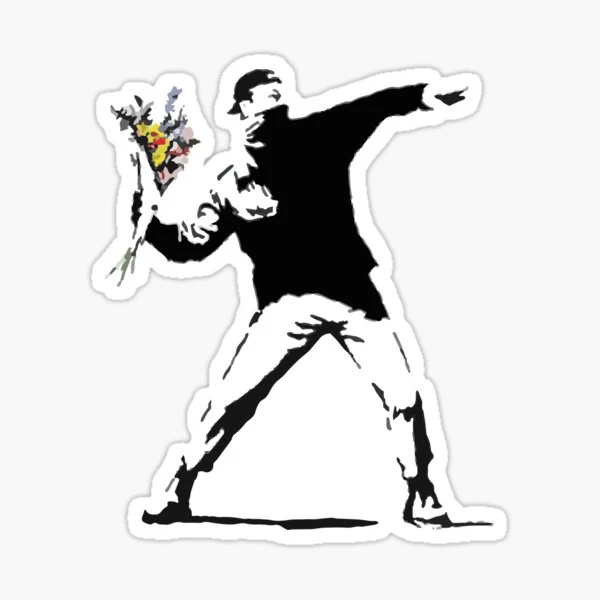 Funny Stencil Art